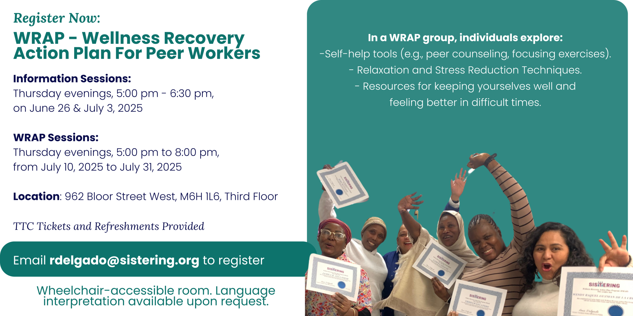 Sistering - A Woman's Place - Sistering